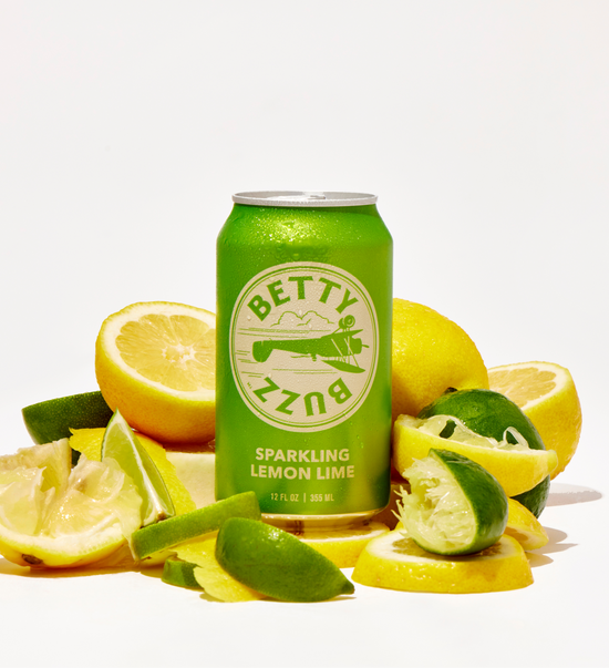 Betty Buzz Sparkling Lemon Lime 12‑pack
